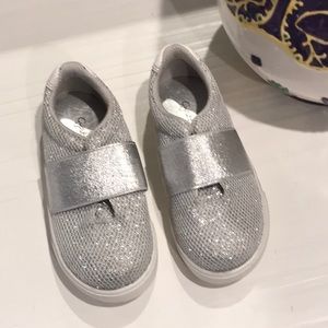 Cynthia Rowley | Shoes | Cynthia Rowley Silver Sparkle Toddler Sneakers ...